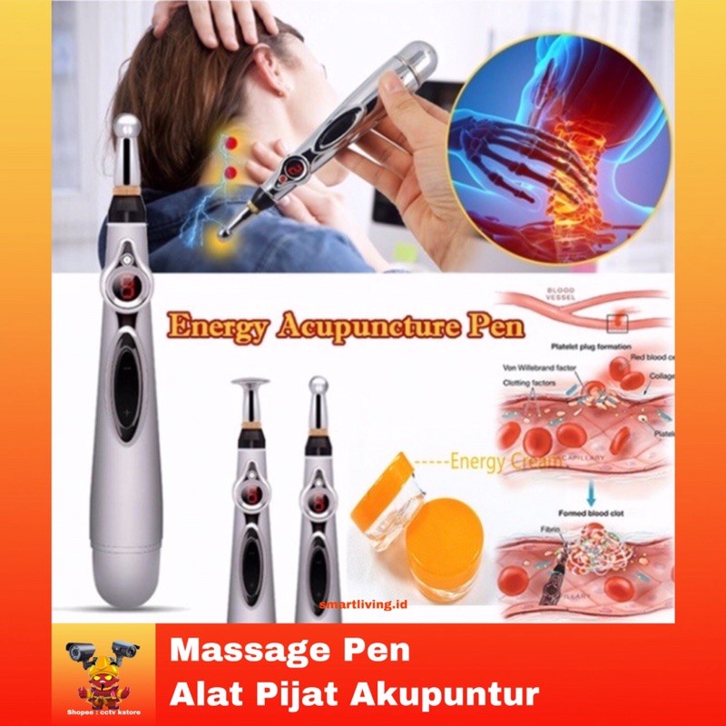 Jual ALAT PIJAT REFLEKSI PEN AKUPUNTUR ELEKTRIK ENERGI MERIDIAN ALAT ...