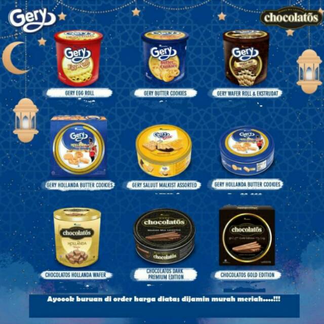 Jual Gerry butter cookies | Shopee Indonesia