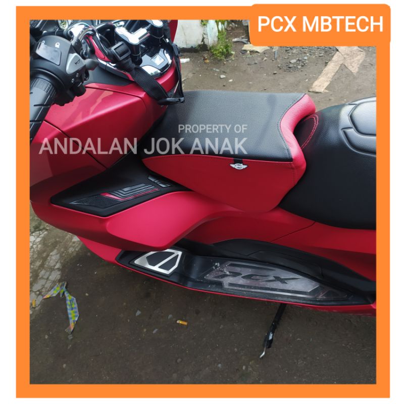 Jual Kursi Jok Boncengan Anak Honda PCX 150 PCX 160 Bahan kulit full MBtech | Shopee Indonesia
