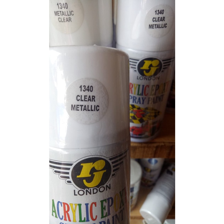 Jual cat semprot pilok pilox RJ 300cc clear Metallic 1340 RJ London ...