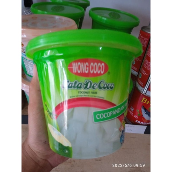 Jual Nata De Coco - Wong Koko - Nata De Koko Sari Kelapa CocoPandan Minuman Sari Kelapa 1Kg ...
