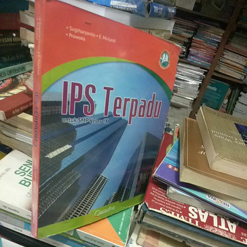 Jual BUKU IPS TERPADU KELAS 9/IX/3/SMP QUADRA REVISI | Shopee Indonesia