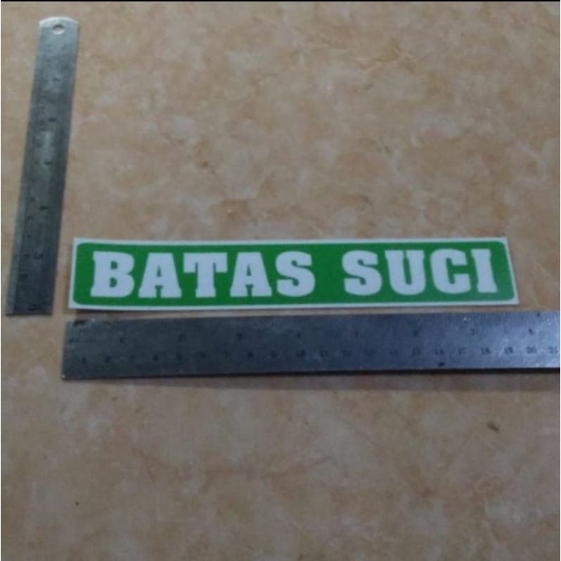 Jual STIKER STICKER LANTAI BATAS SUCI ANTI AIR | Shopee Indonesia