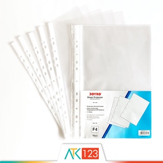Jual Sheet Protector / PP Pockets F4 (Folio) isi 10 Lembar - Joyko ...