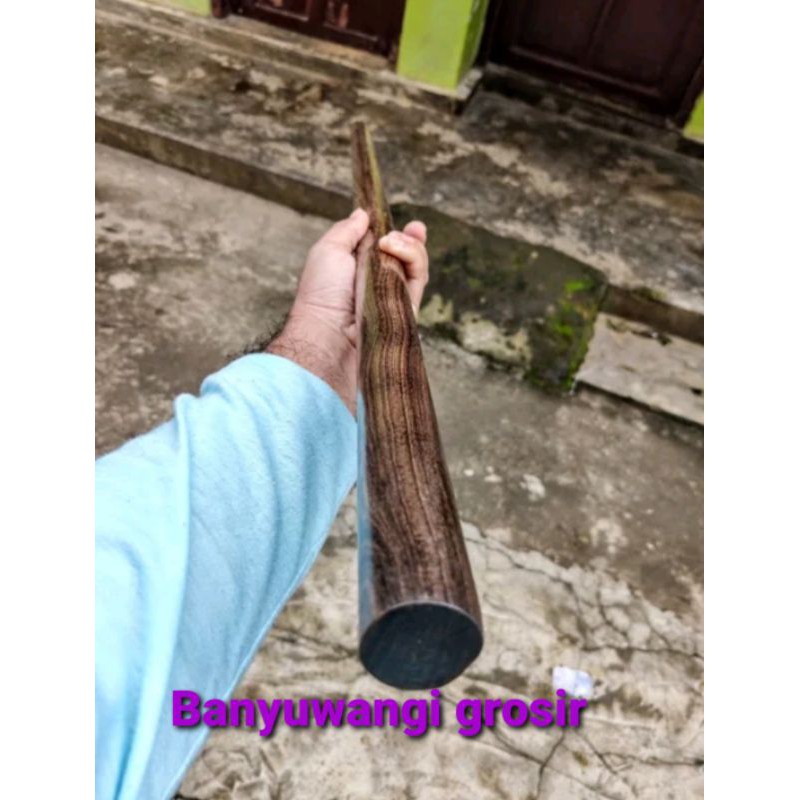 Jual Landean tombak kayu kalimasada 105cm tombak kayu gagang tombak ...