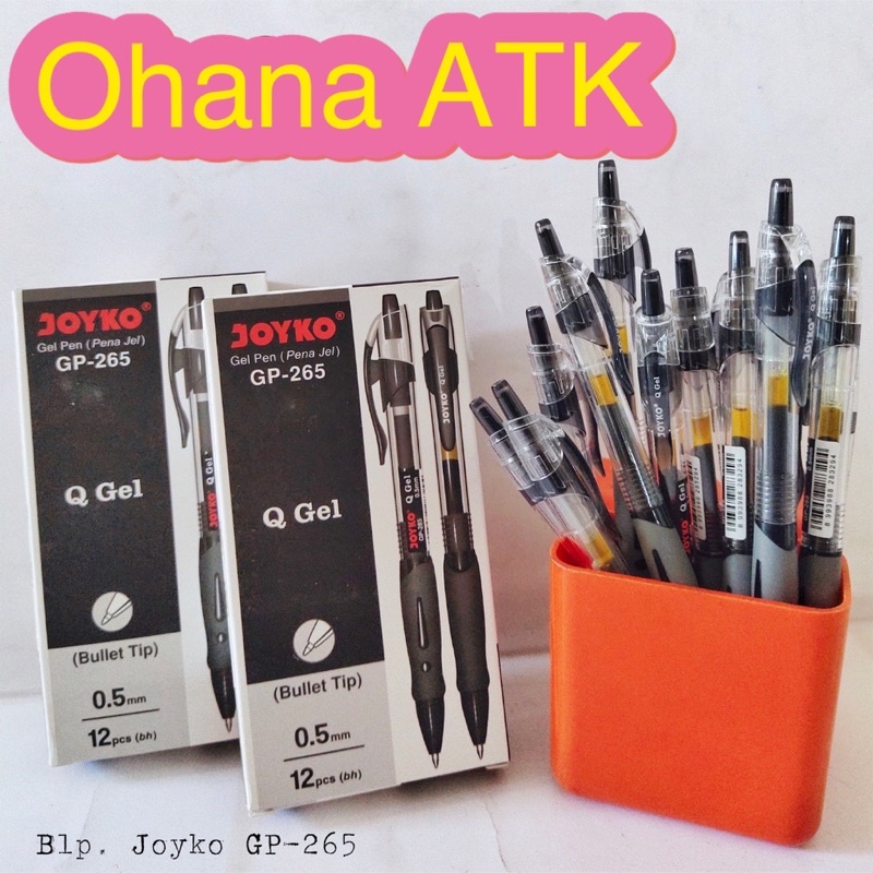 Jual [1Pack]Gel Pen / Pulpen / Pena Joyko GP-265 / Q Gel / 0.5 mm | Shopee Indonesia