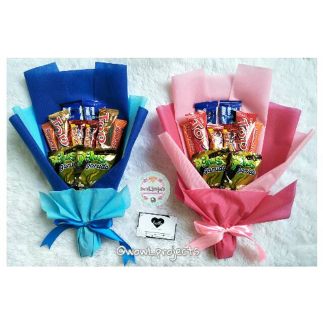 Jual Buket Snack Murah/ Buket Jajan Murah/ Snack Bouquet Murah | Shopee ...