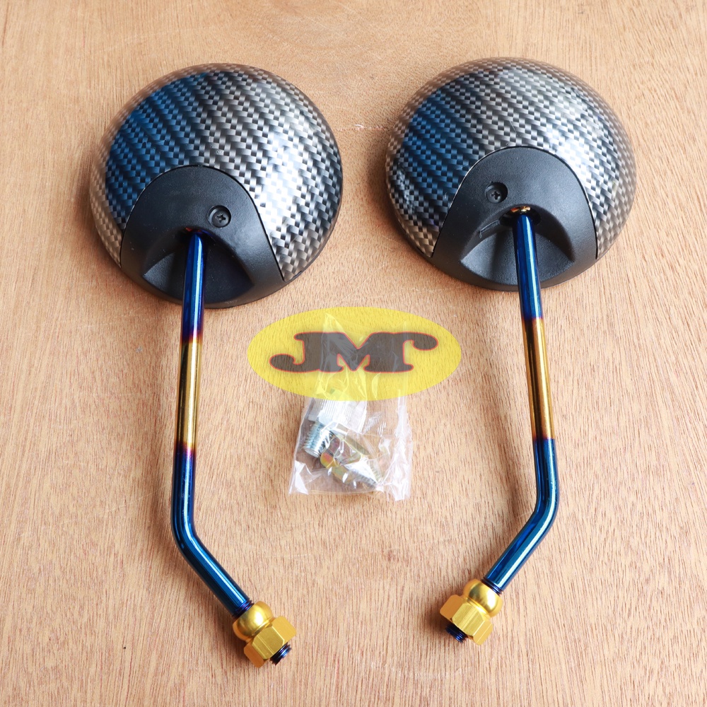 Jual Spion Motor Karbon Scoopy Twotone BG l Spion Model Scoopy Bulat ...