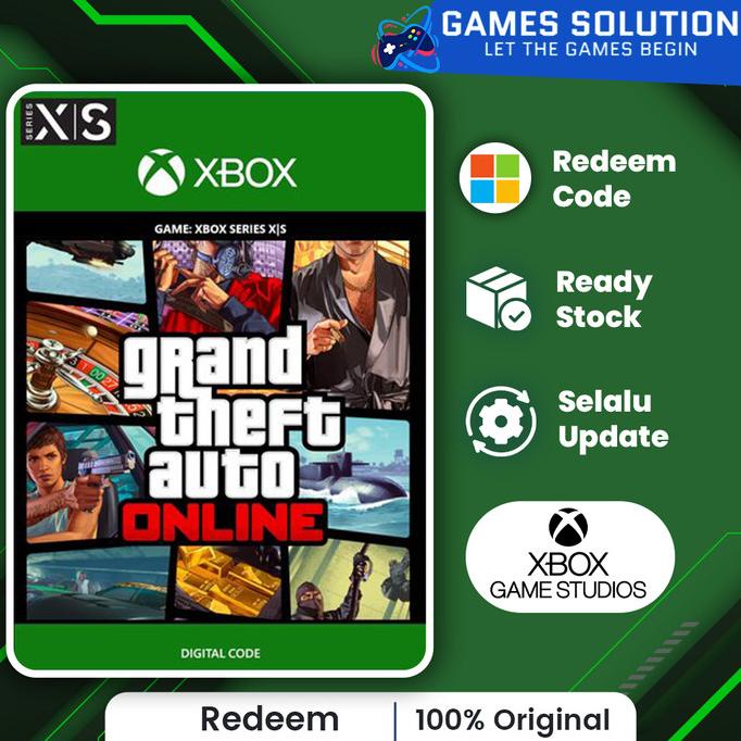 Jual Grand Theft Auto 5 / GTA V Online xbox series X|S redeem Code ...