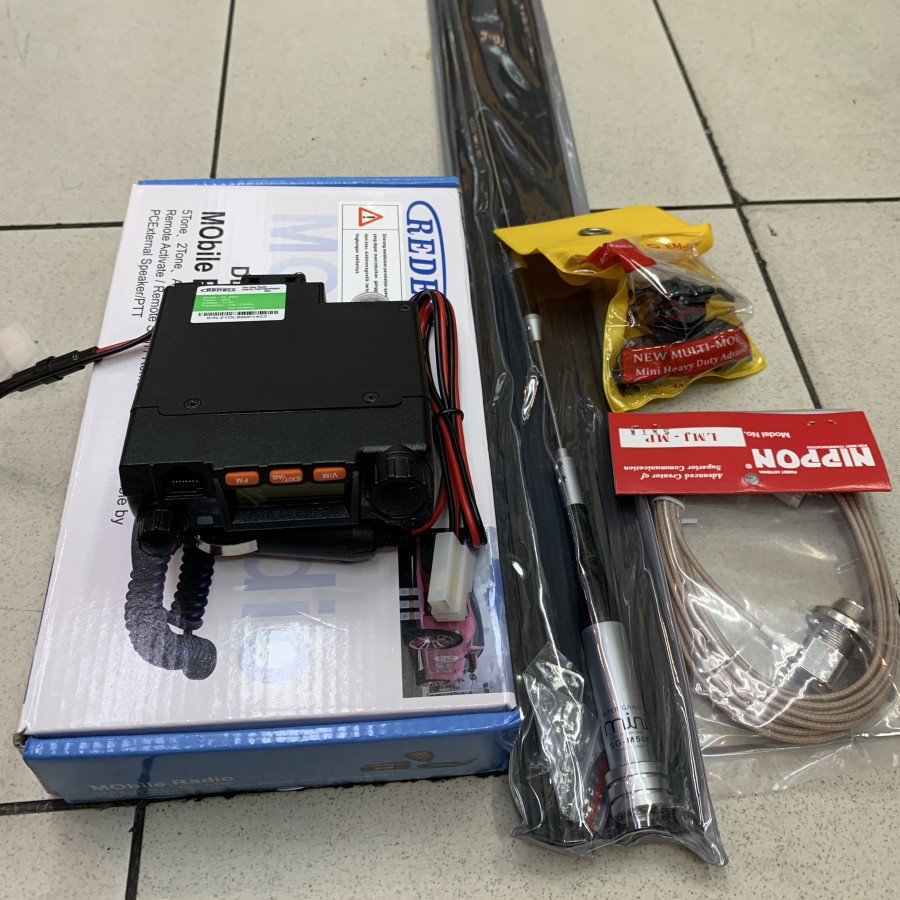 Jual Paket Radio rig mini komplit 1 set dual band tinggal pasang vhf ...