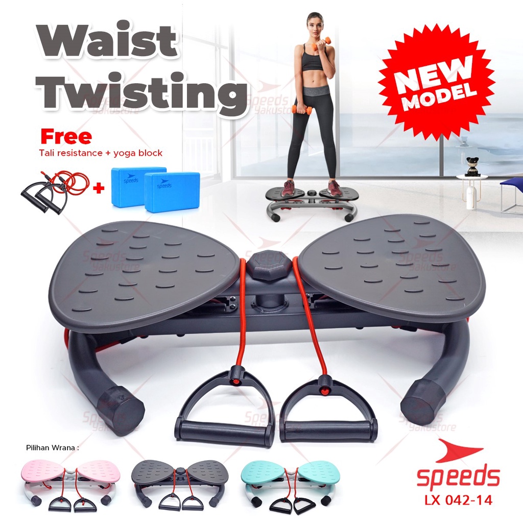 Jual SPEEDS Waist Twisting Alat Fitness Gym Putar Pengecil Perut ...