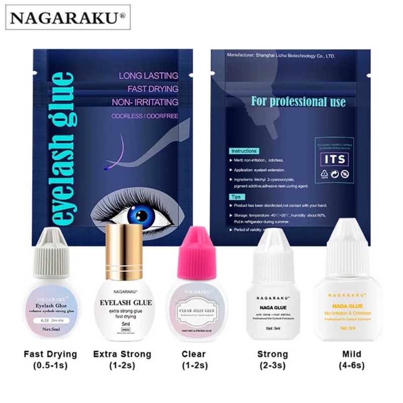 Jual Nagaraku glue / lem eyelash extension lem bulumata sambung (COD ...