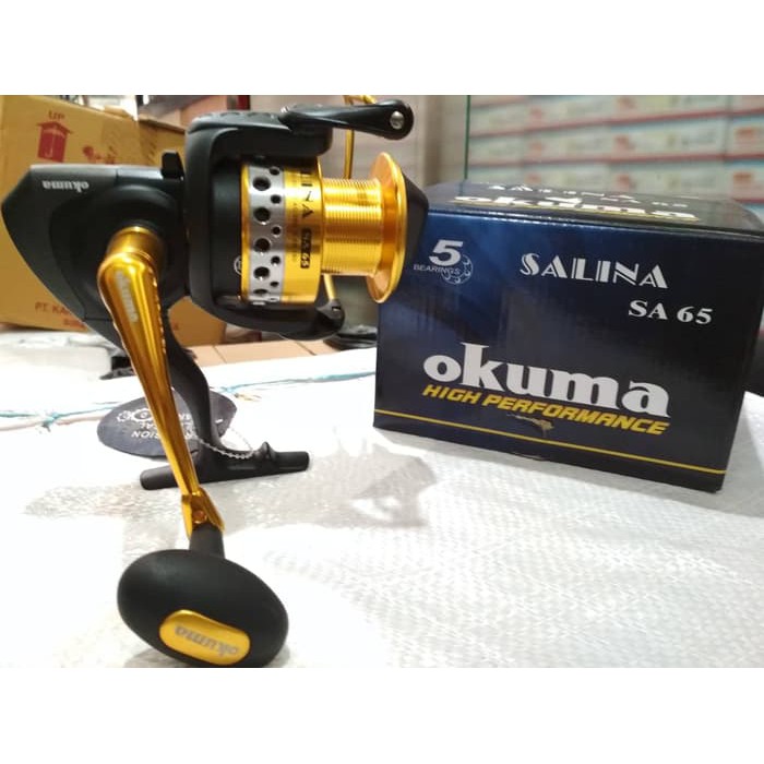 Jual Reel Pancing Laut Spinning Merk Okuma Salina SA 65 Hydro Block ...