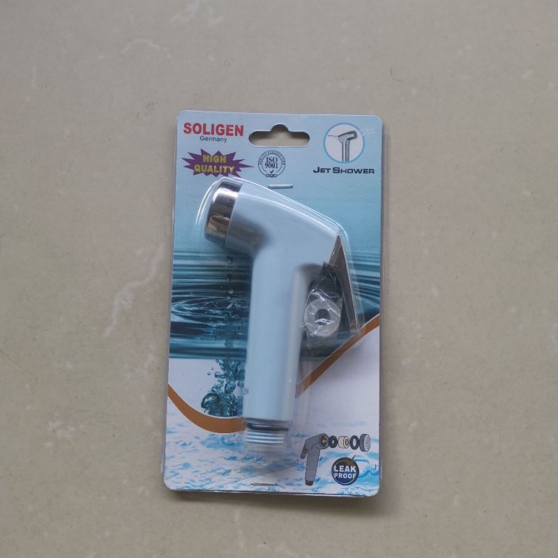 Jual Kepala Shower Toilet Soligen Warna Putih | Jet Shower | Shopee Indonesia
