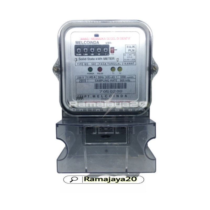 Jual Kwh meter melcoinda / meteran listrik pembanding 1phasa 5.40a plus ...