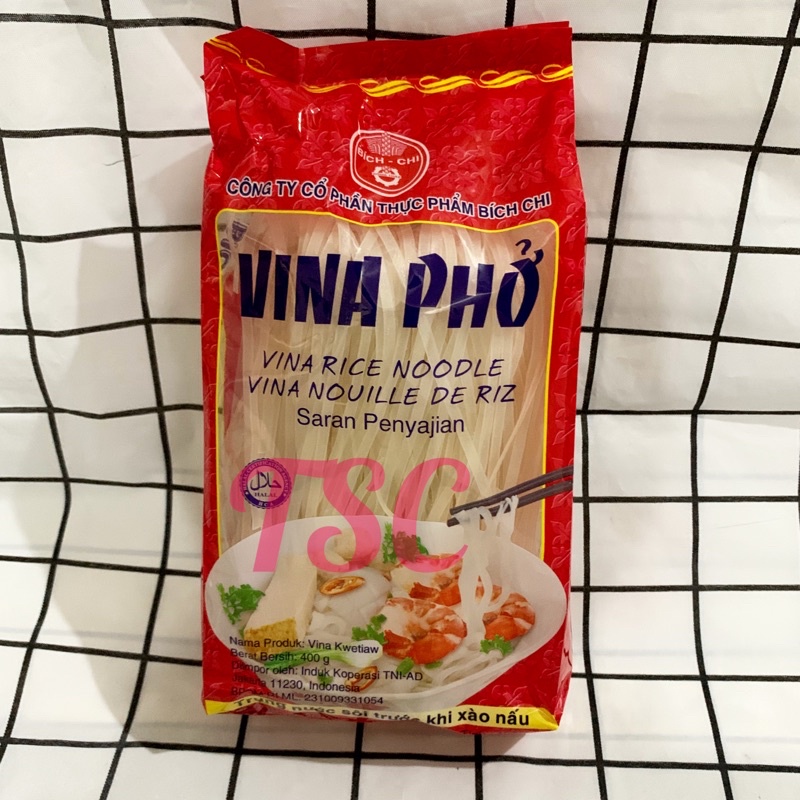 Jual Bich Chi Vina Pho 400gr / Vina Rice Noodle / Vina Nouille De Riz ...