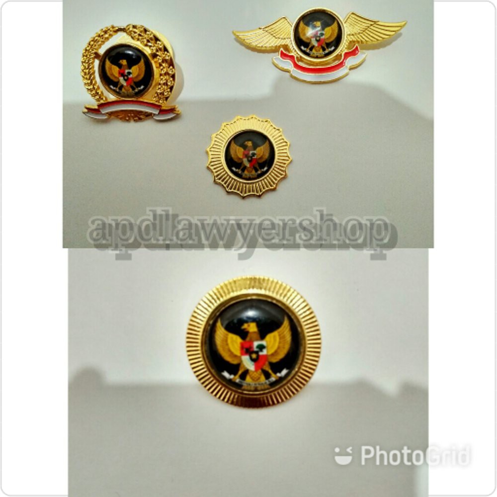 Jual Pin Bross Wing Logo Garuda kuningan emas DISTRIBUTOR Murah ...
