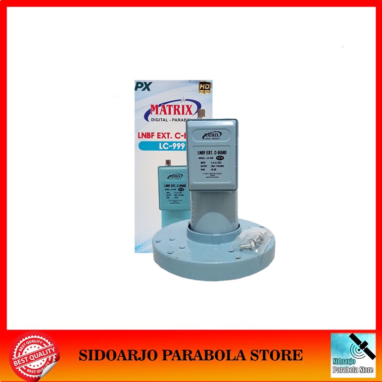 Jual Matrix LC-999 LNB C Band Single Output 1 Satelit 1 Receiver ...