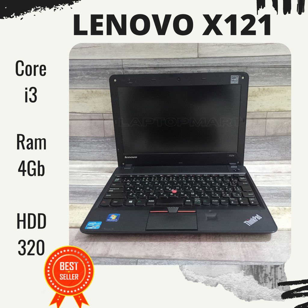 Jual Laptop LENOVO THINKPAD X121 CORE I3 RAM 4GB HDD 320GB Original ...