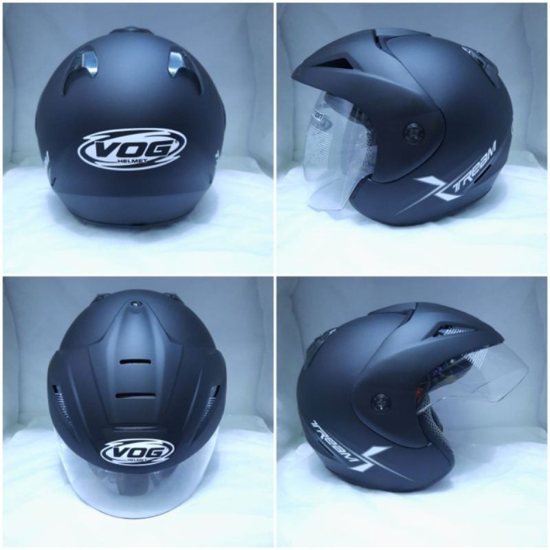 Jual HELM VOG XTREAM POLOS HALF FACE UNTUK PRIA DAN WANITA ORIGINAL 100 ...