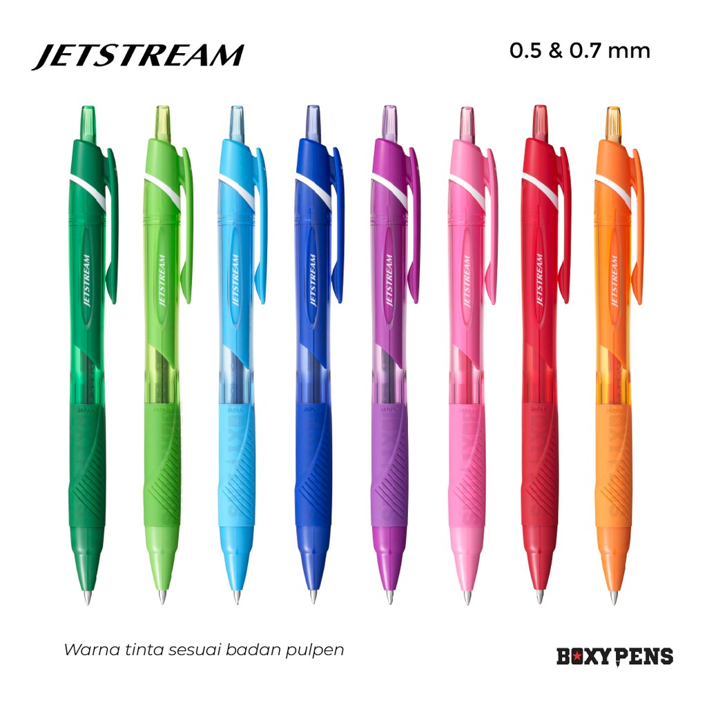 Jual Jetstream Color Series Ballpoint Pen | Shopee Indonesia