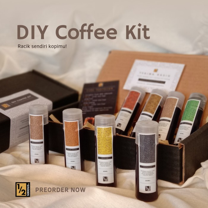 Jual DIY Coffee Kit Espresso Cair isi 8 | Shopee Indonesia