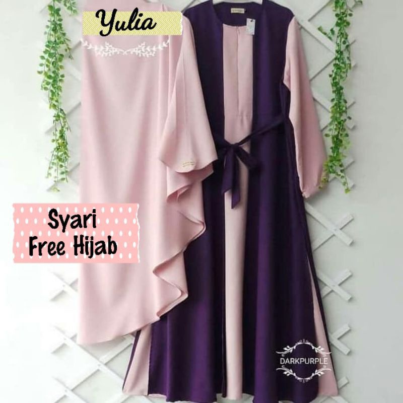 Jual Baju Gamis Dress Wanita Syari Busui Muslim Kondangan Nikahan ...