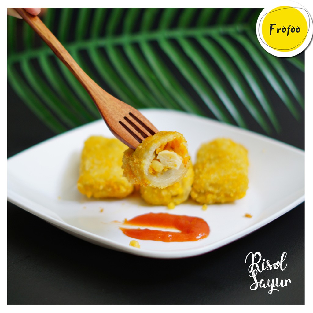 Jual Risol Sayur Telur 8pcs Frofoo Halal Homemade Frozen Food | Shopee ...