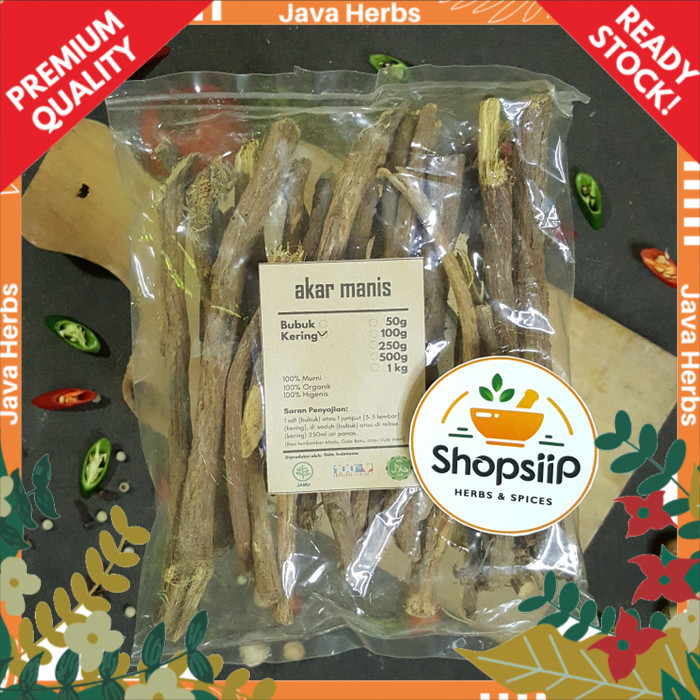 Jual AKAR MANIS - LICORICE LIQUORICE -KAYU LEGI - 1 KG | Shopee Indonesia