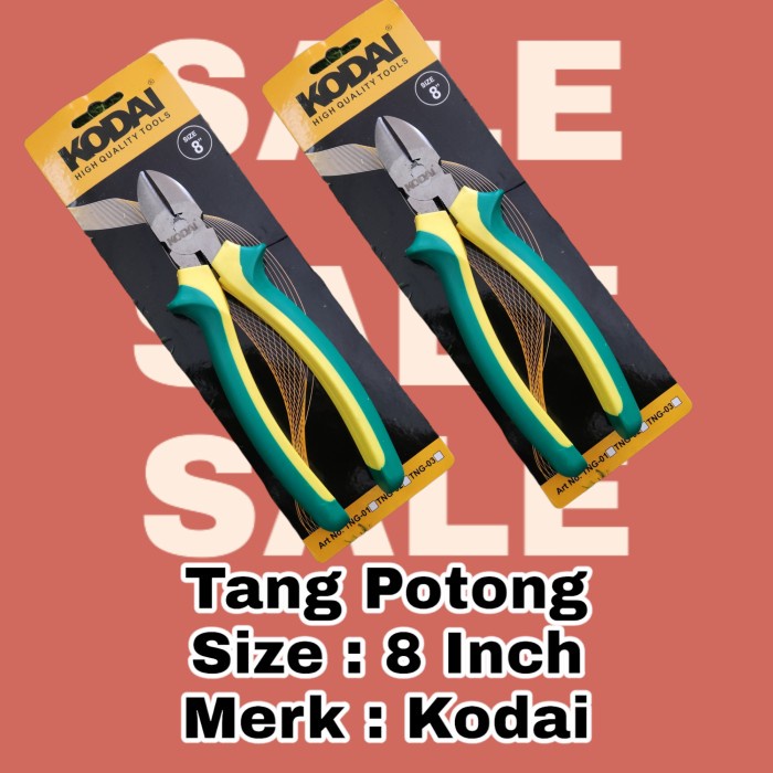 Jual Tang Potong 8 Inch Kodai | Shopee Indonesia