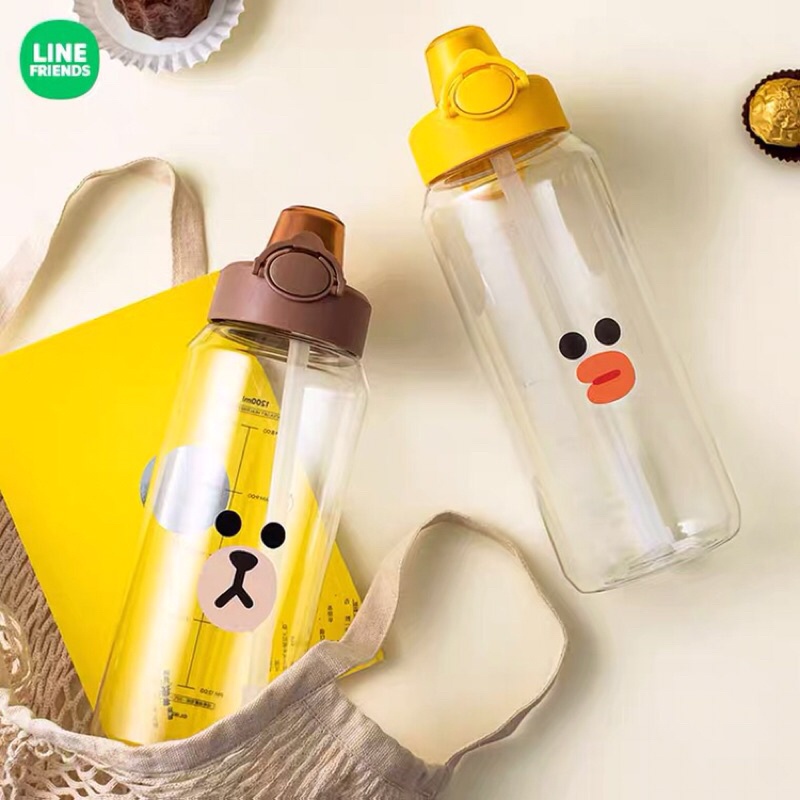 Jual Line friends Sport watter Bottle Botol Minum Line friends 1.2 ...