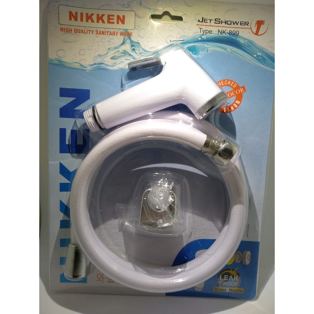 Jual Nikken Jet Shower Semprotan Cebok Flexible Selang Jetshower WC ...