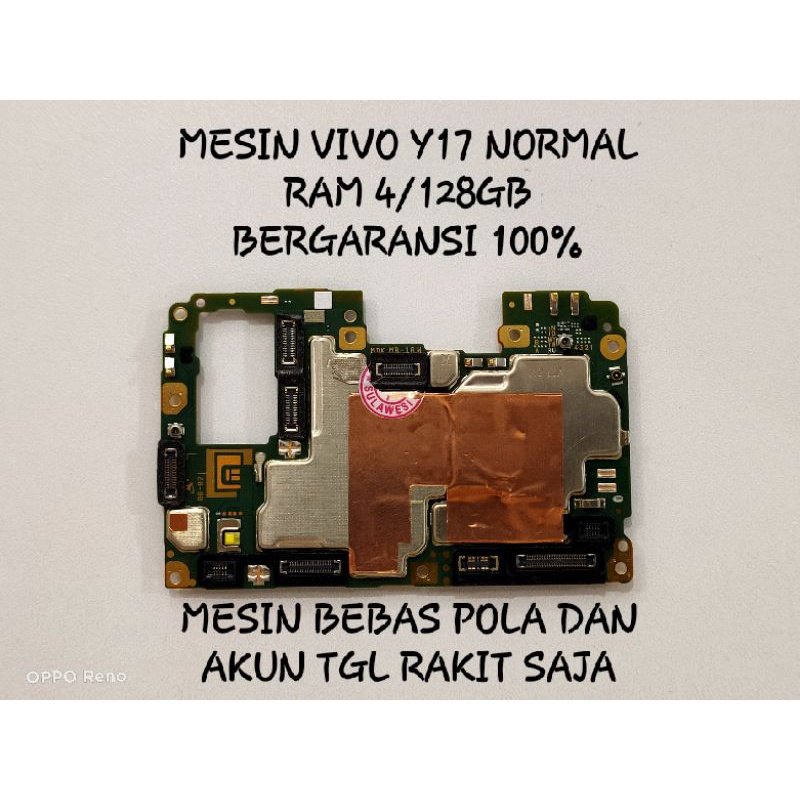 Jual MESIN VIVO Y17 NORMAL 4/128GB mesin vivo y17 normal mesin vivo 1902 mesin vivo y71 garansi ...