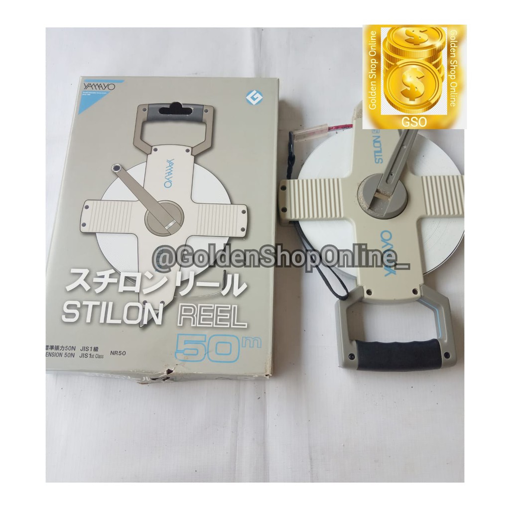 Jual Meteran Stilon 50 meter Yamayo | Shopee Indonesia