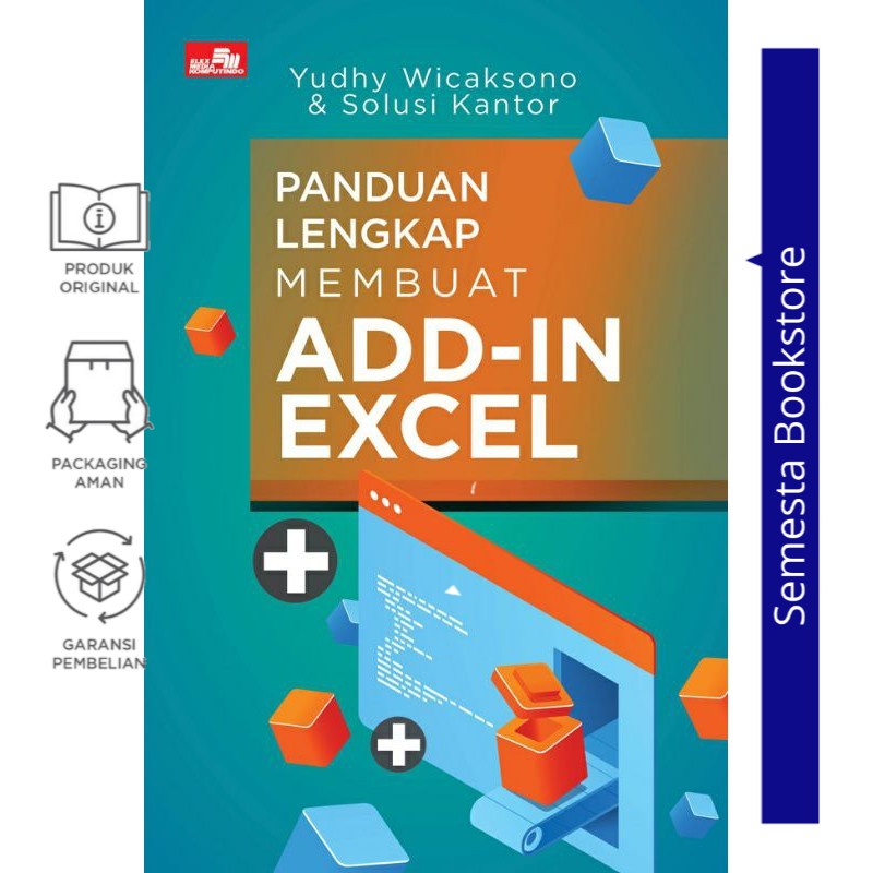 Jual panduan lengkap membuat add-in excel - Elex Buku Ori | Shopee ...