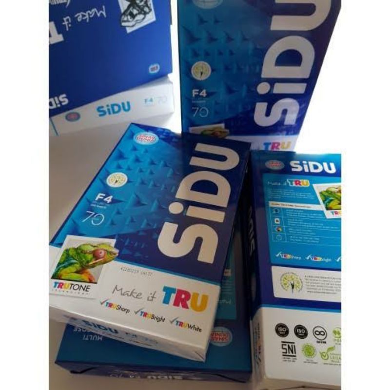 Jual Kertas HVS SiDu F4 70 gram | Shopee Indonesia