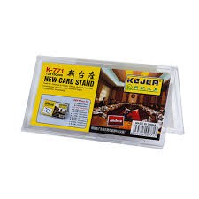 Jual New Card Stan Papan nama Meja Acrylic | Shopee Indonesia
