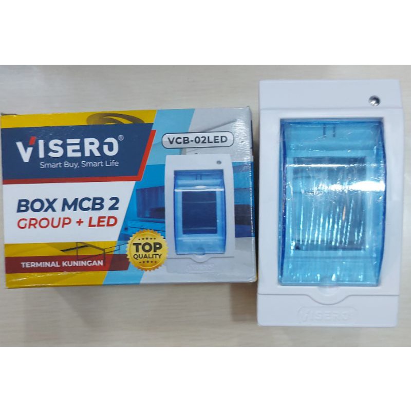 Jual Box Mcb 2 grup + led Visero | Shopee Indonesia