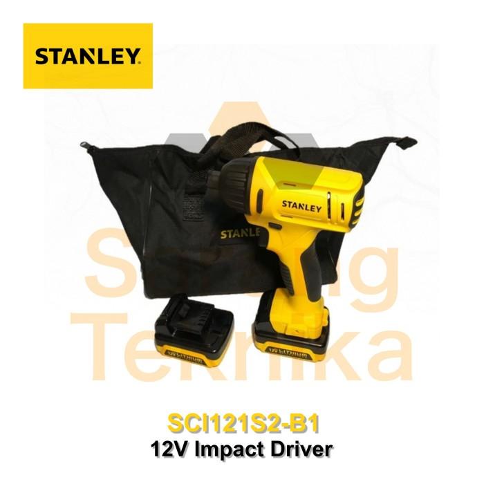 Jual Mesin Obeng Cordless 12V Stanley Sci121S2-B1 Impact Driver ...