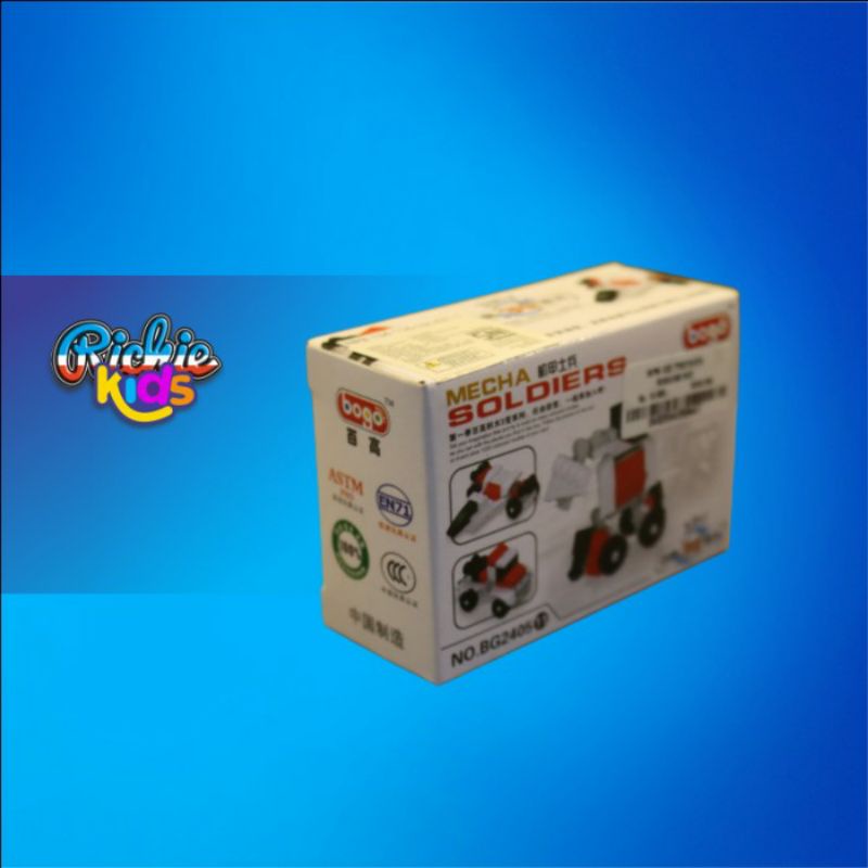 Jual Mainan Anak 6+ Bogo Robot Lego Mecha Solidiers Mainan Lego Block ...