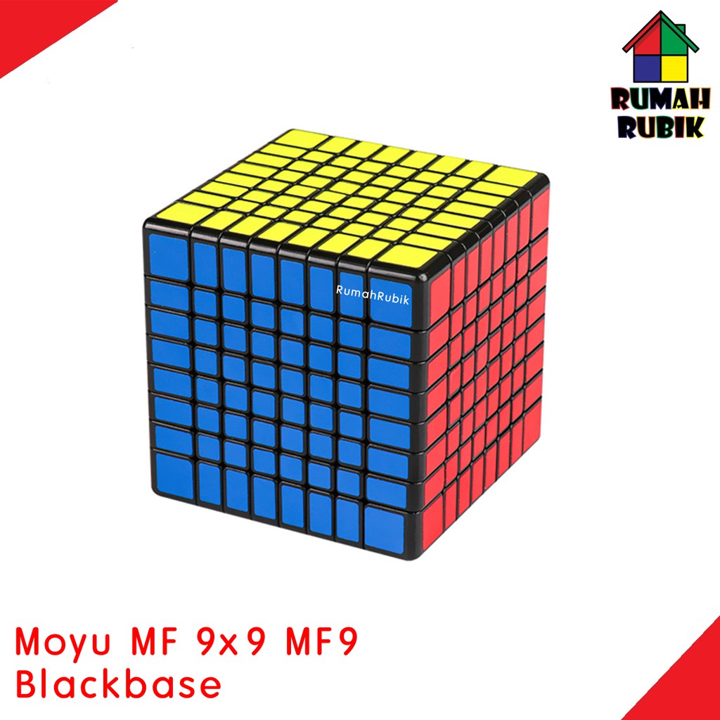 Jual Rubik MF 9x9 Moyu MF9 Blackbase / Rubik MF9 | Shopee Indonesia