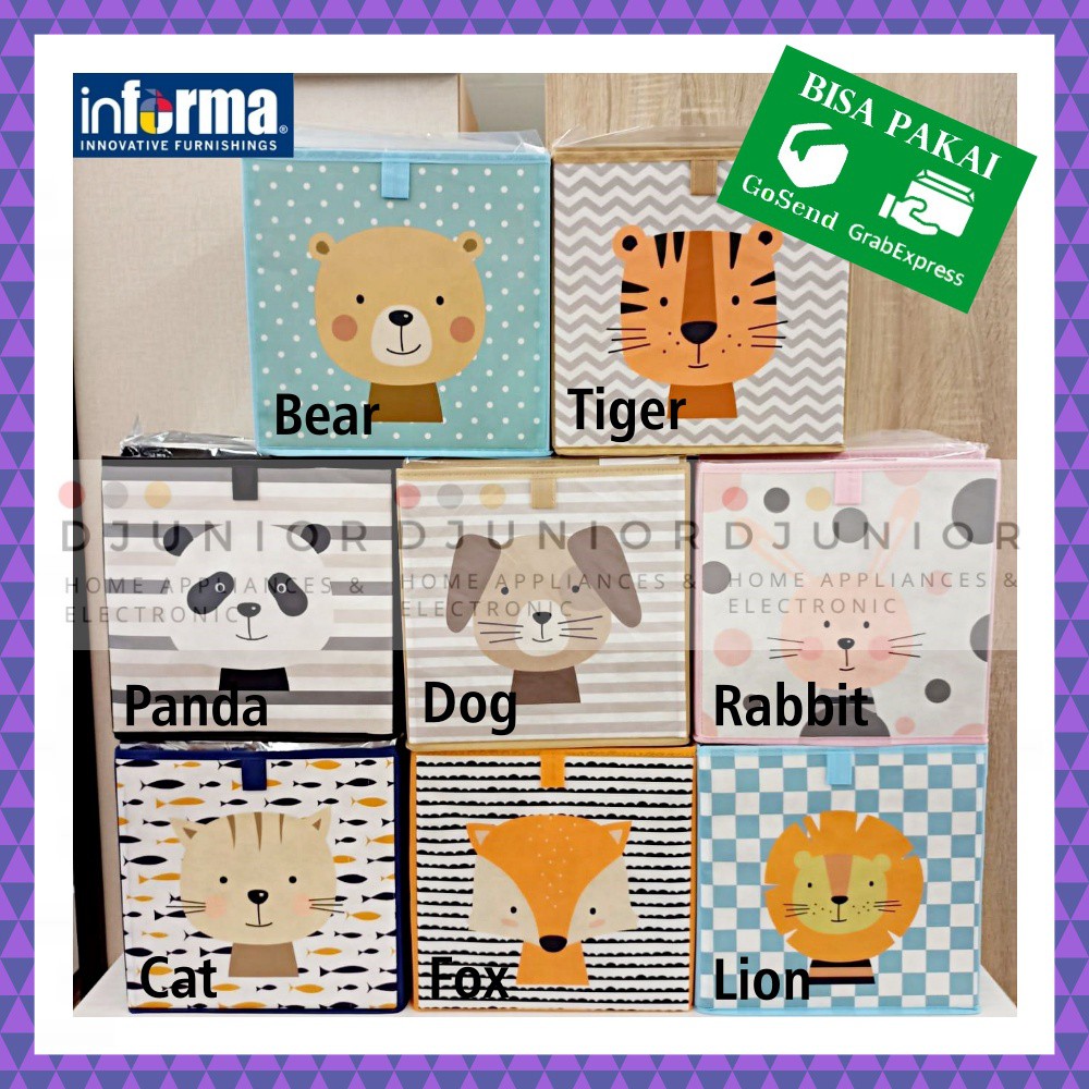 Jual INFORMA KOTAK PENYIMPANAN LIPAT STORAGE BOX MAINAN / STORAGE BOX ...