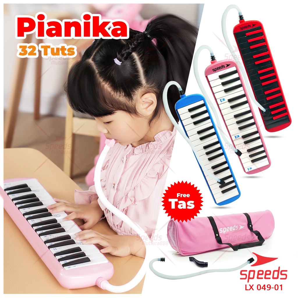 Jual CALARY Pianika 32k Piano Mini Mainan 4 Warna Dapat Tas 049-1 ...