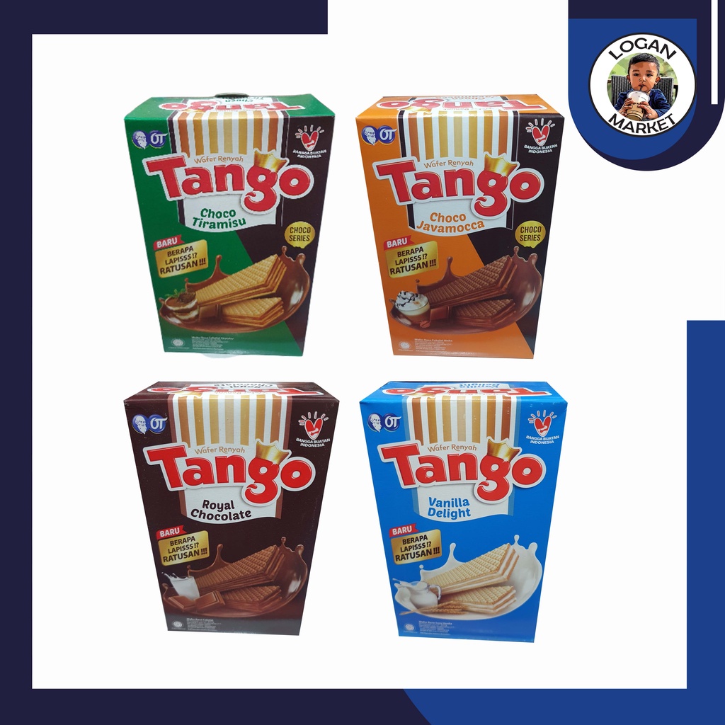 Jual Tango Wafer Box Isi 20Pcs 20 Pcs Coklat Javamocca Strawberry ...