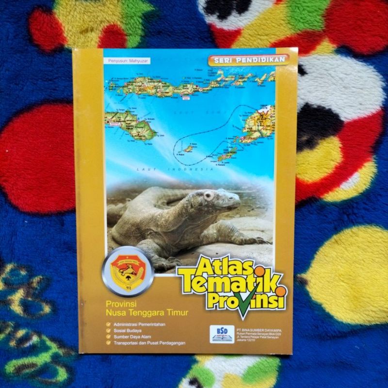 Jual ORIGINAL BUKU ATLAS TEMATIK PROVINSI NUSA TENGGARA TIMUR | Shopee ...