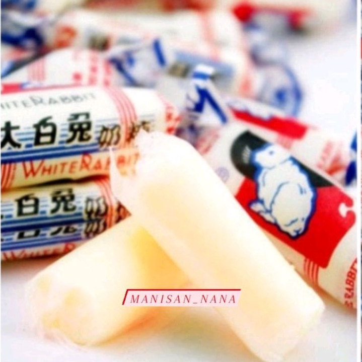 Jual PERMEN SUSU WHITE RABBIT MILK / PERMEN LUNAK SUSU (250gram ...