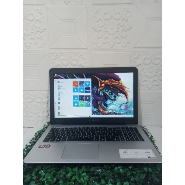 Jual Laptop Asus x550ze a10/8gb/500gb ssd Cocok buat Render Dan Gaming ...