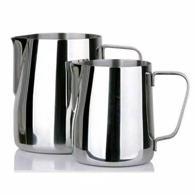 Jual Teko Pot Milk Jug Kopi Stainless Susu Latte Cappucino Frother ...