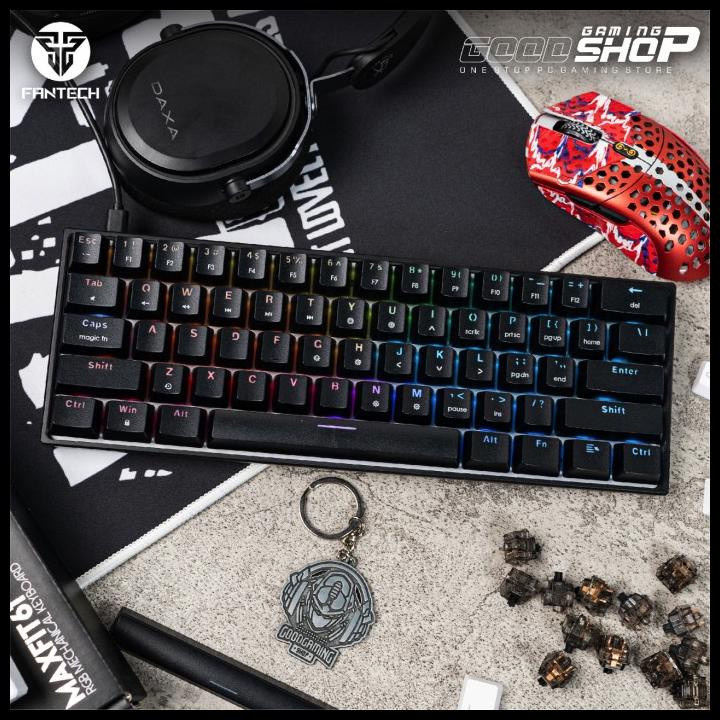 Jual FANTECH MAXFIT61 MK857, KEYBOARD 60% - Gaming Keyboard | Shopee ...