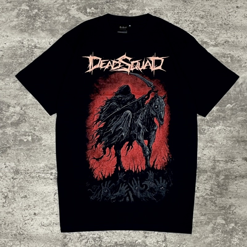 Jual Deadsquad - Curse Of The Black Plague Tshirt - Black | Baju Band ...
